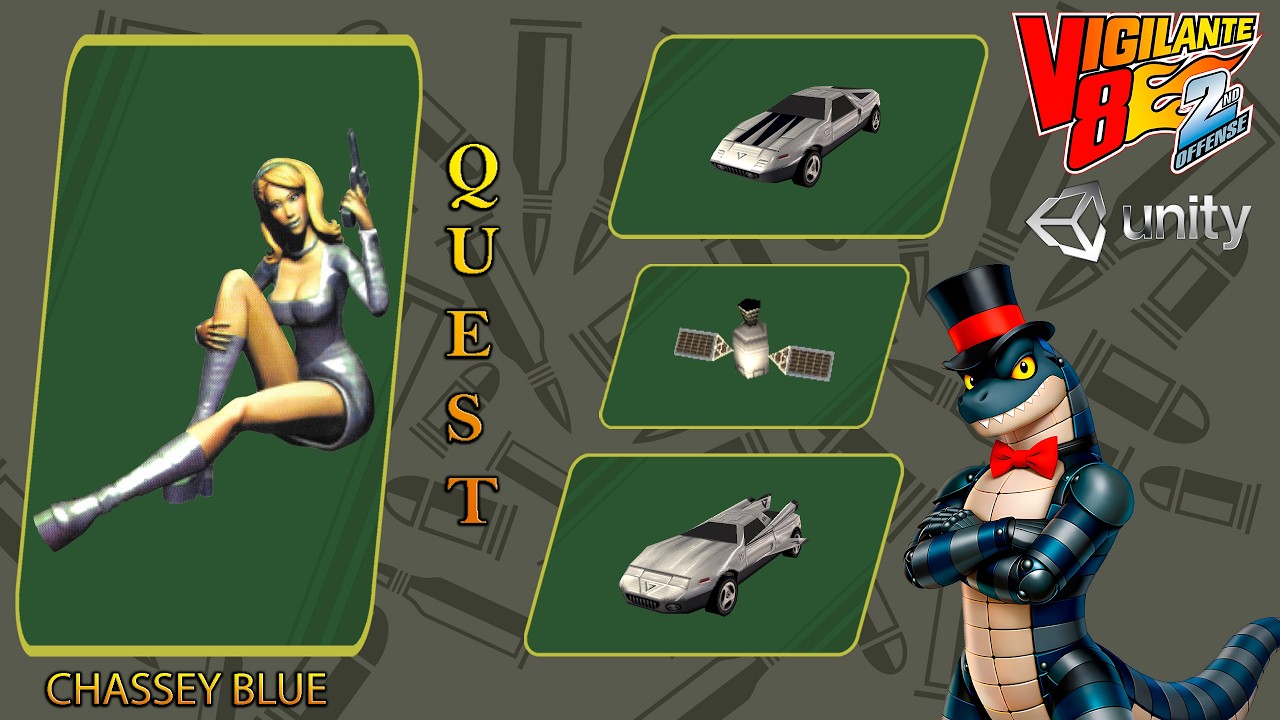 Vigilante 8 - 2nd Offense Gameplay - Chassey Blue Quest - YouTube