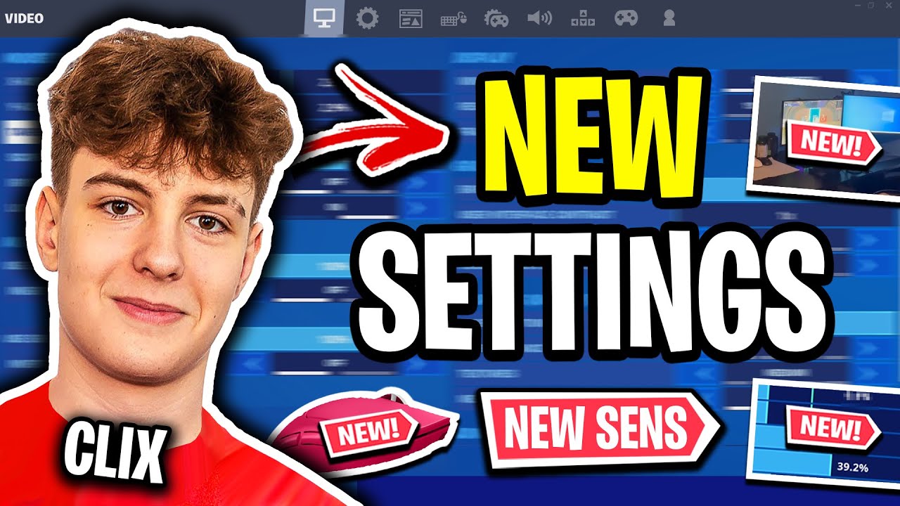 Clix's NEW Settings Give You AIMBOT! (UPDATED 2023) - YouTube