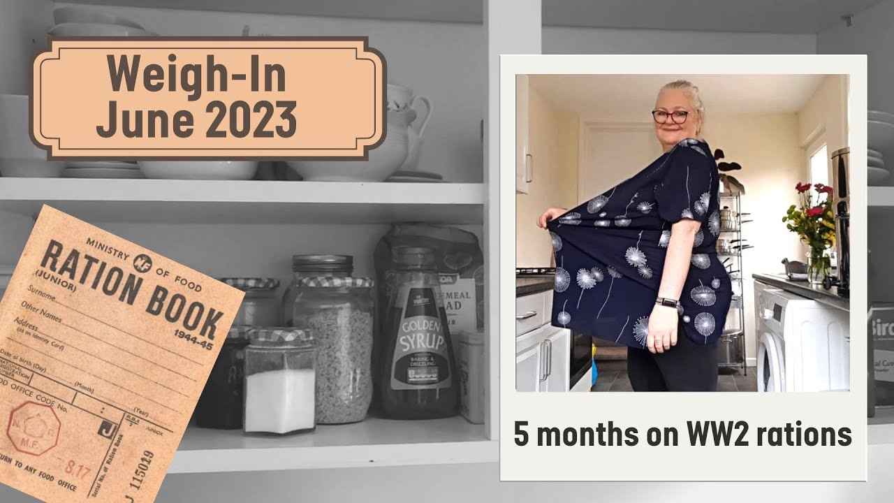 5 month weigh-in living on WW2 rations for 1 year - social experiment ...