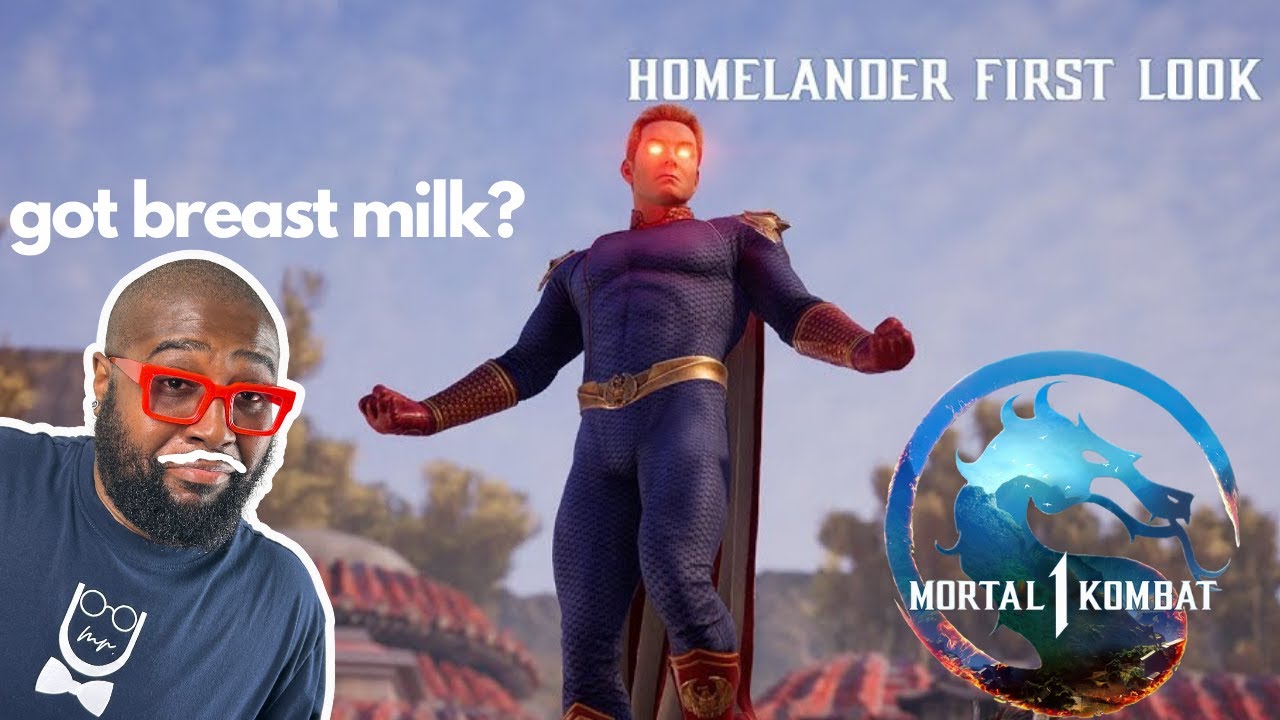 GOT MILK? MK1 HOMELANDER OFFICIAL FIRST LOOK REACTION - YouTube