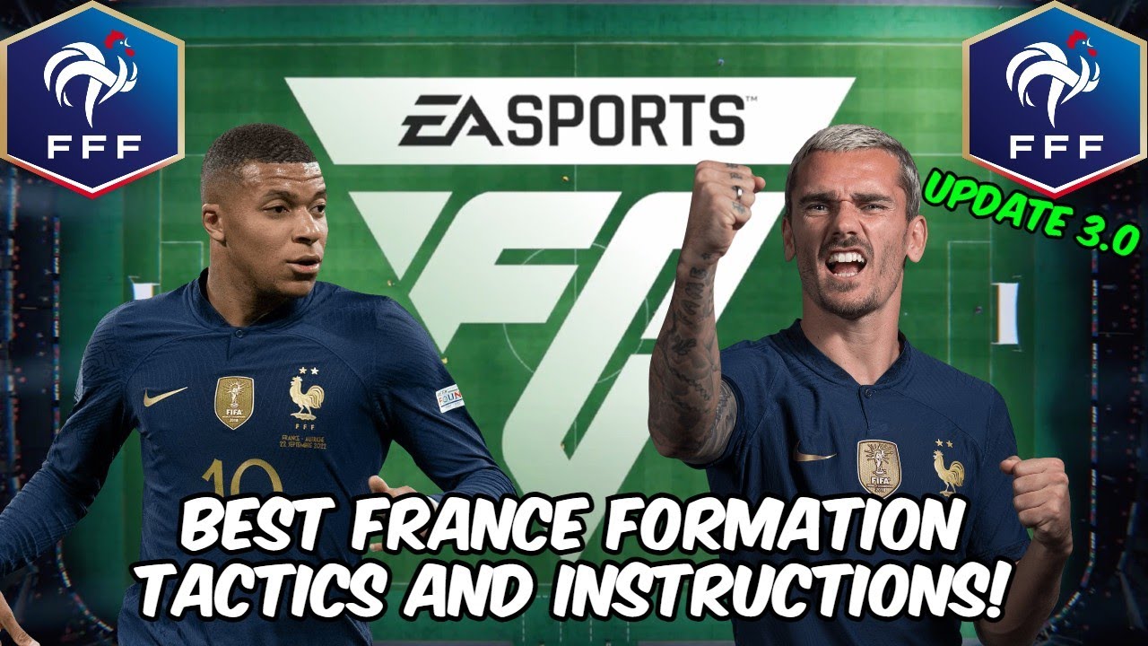 EA FC 24 - BEST FRANCE Formation, Tactics and Instructions - YouTube