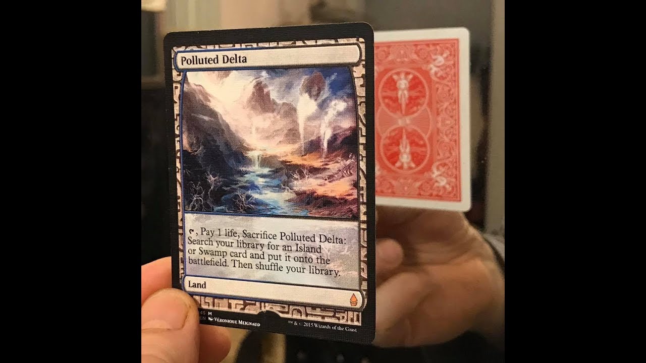 Cartamundi PRINTS a REAL MTG Card!!! - YouTube