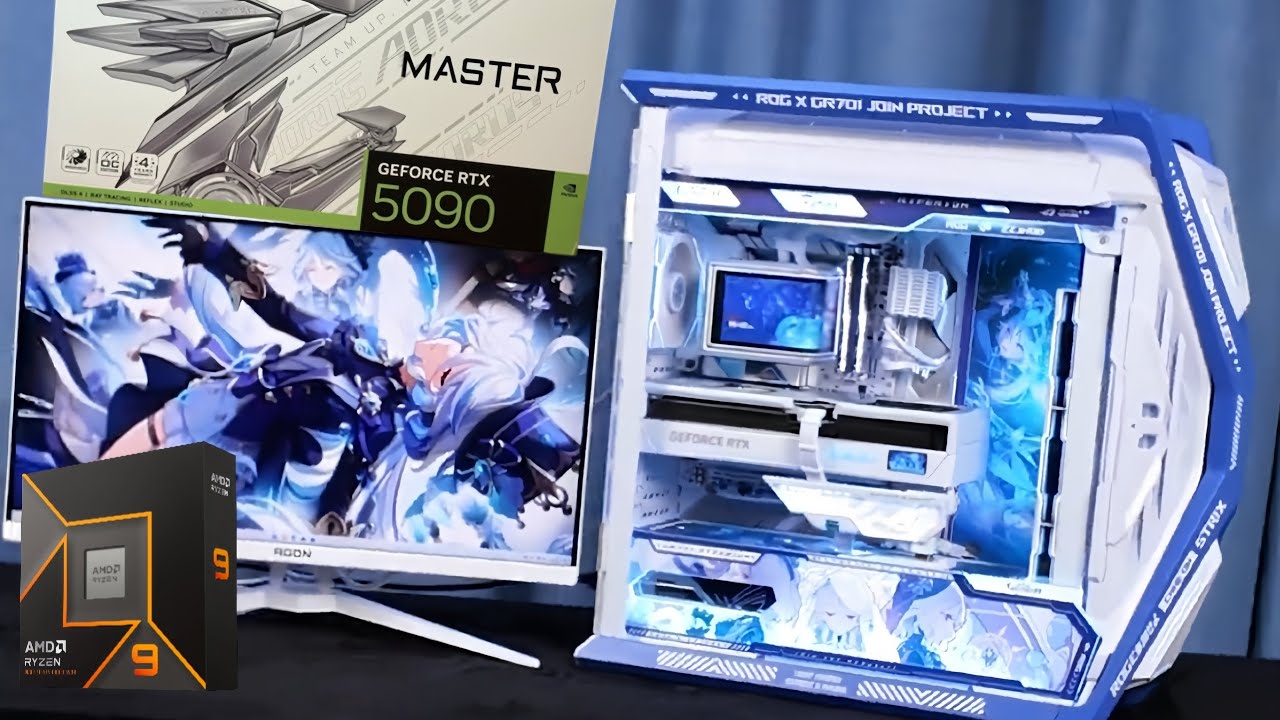 Ultimate 2025 8K Gaming PC Build | AMD Ryzen 9 9950X 3D + AORUS RTX ...