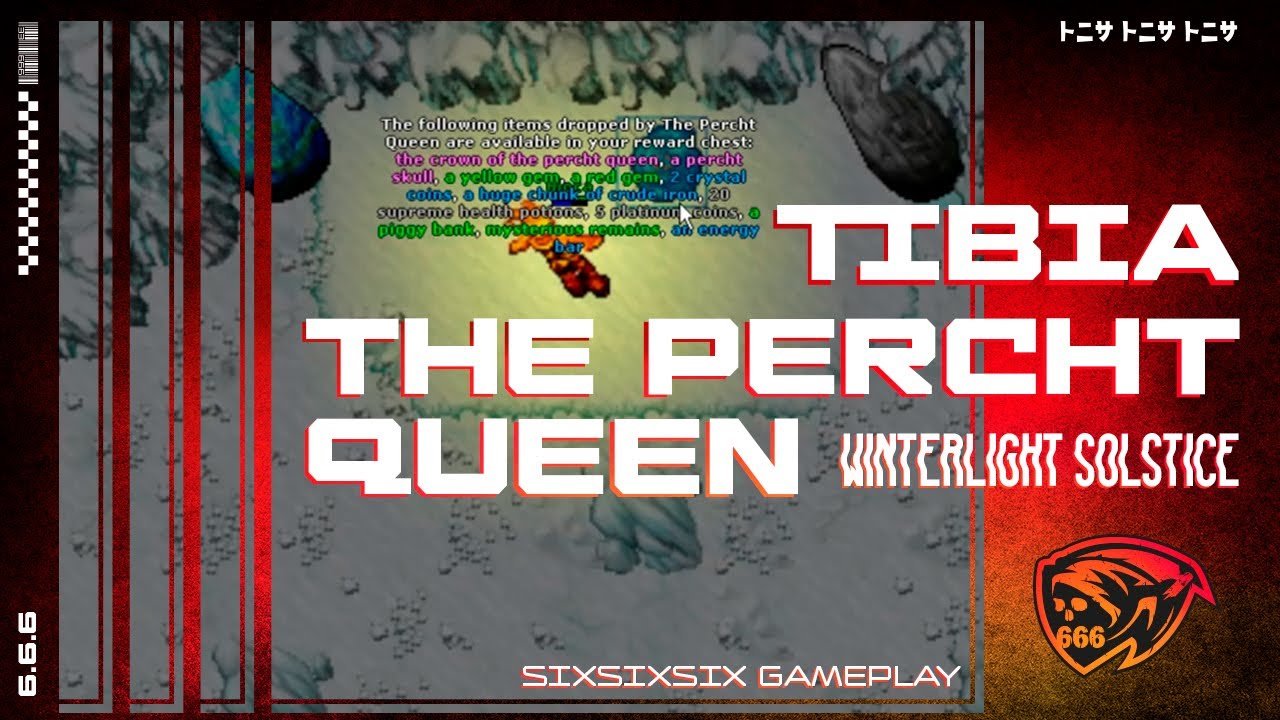 TIBIA - Nosso Primeiro The Percht Queen - Winterlight Solstice - O Que ...