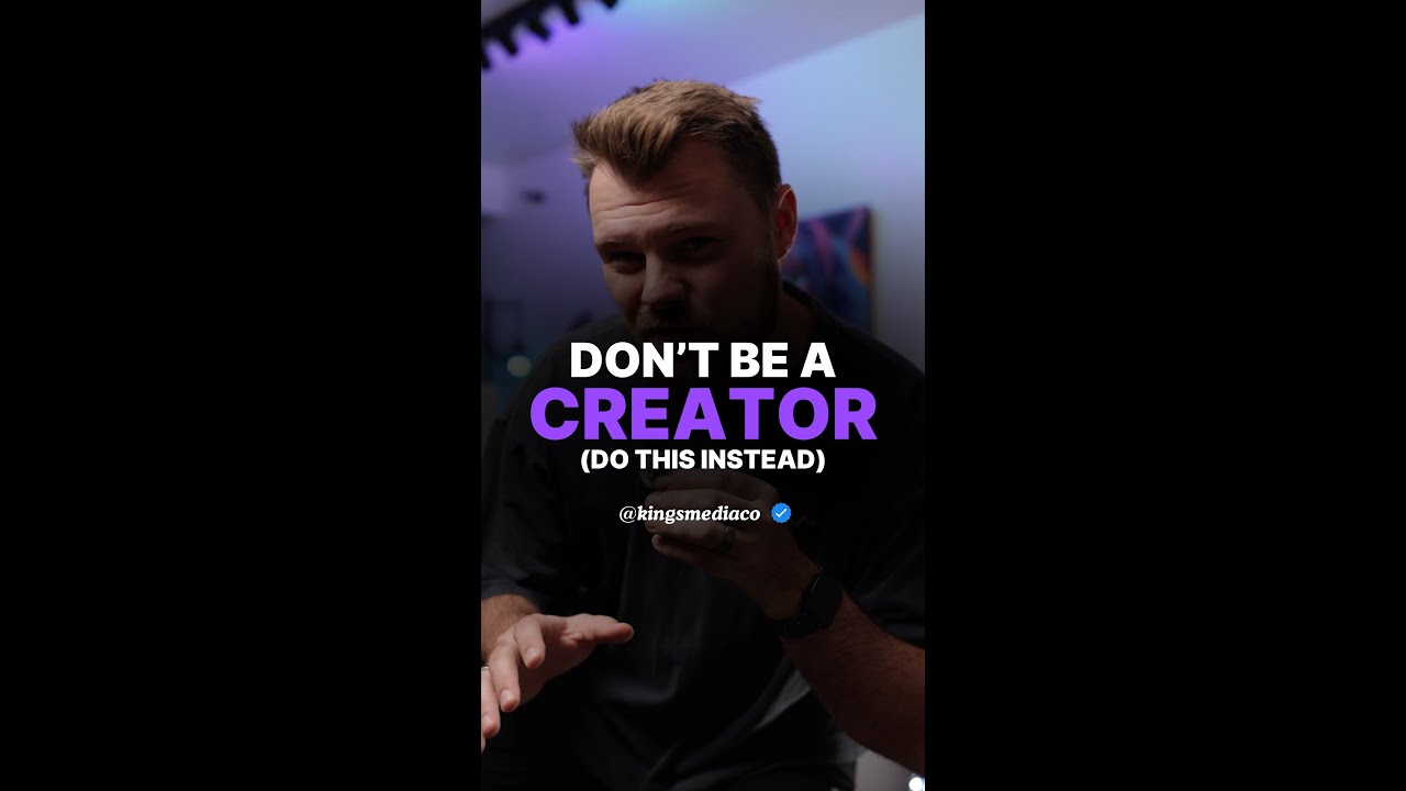 The SECRET to being an original creator... - YouTube