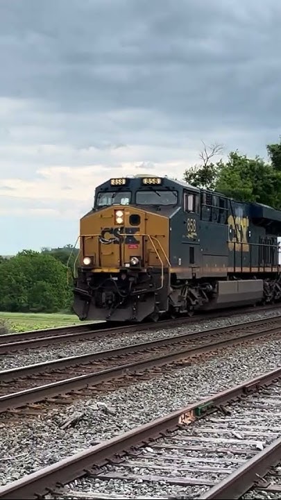 Locomotive group engine on CSX M409 #train #trainsim #trainart #railbound #railroad #railtrack ...