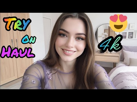 4K Transparent Try-On Haul | Trendy Fashion & Beauty Picks - YouTube