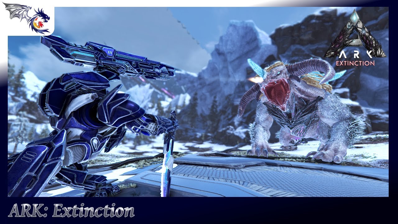 High Level Mek Takes On The Ice Titan | ARK: Survival Evolved #161 ...