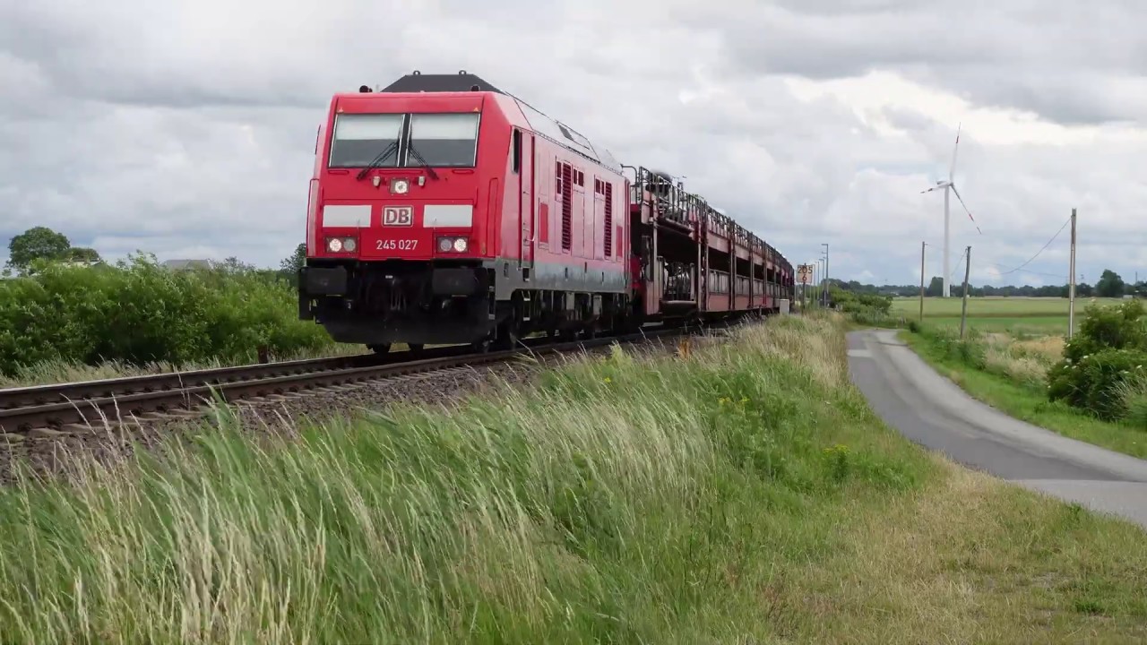 Sylt Shuttle Zug - YouTube