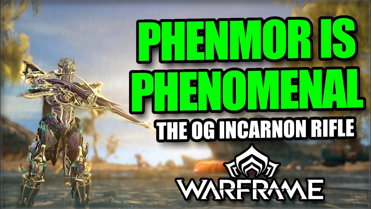 Bulls-Eye Machine Gun! Phenmor Build | Warframe 2025 - YouTube