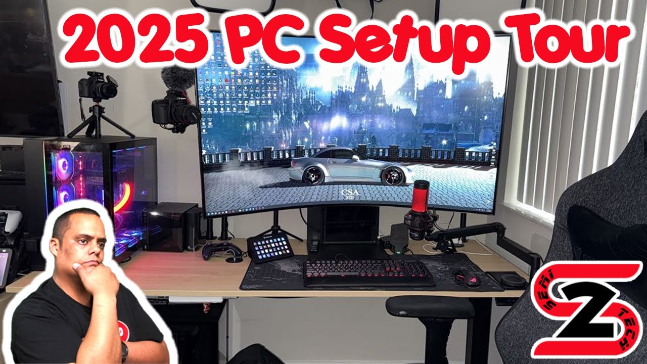 2025 Full PC Setup Tour - YouTube