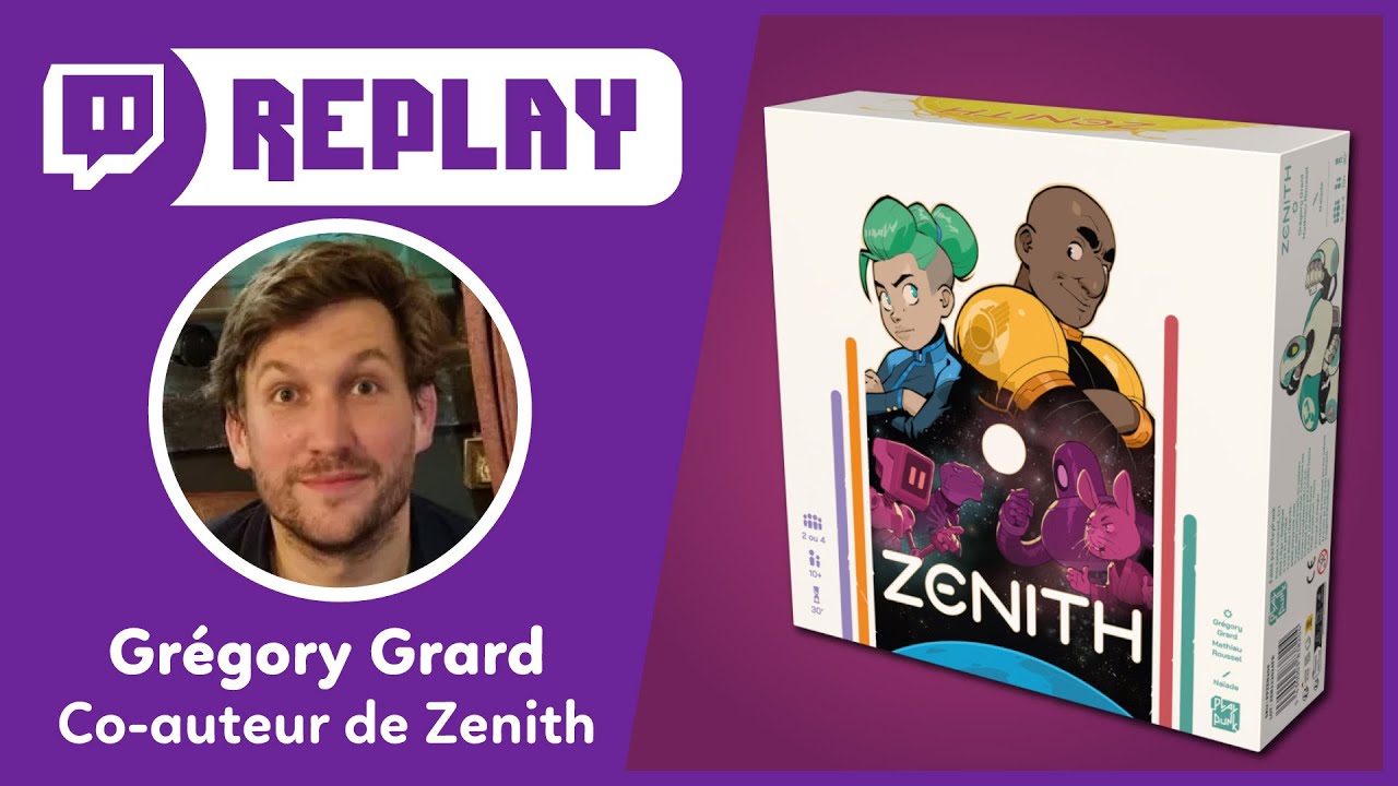 Gregory Grard : co-auteur de Zenith chez Play Punk - YouTube