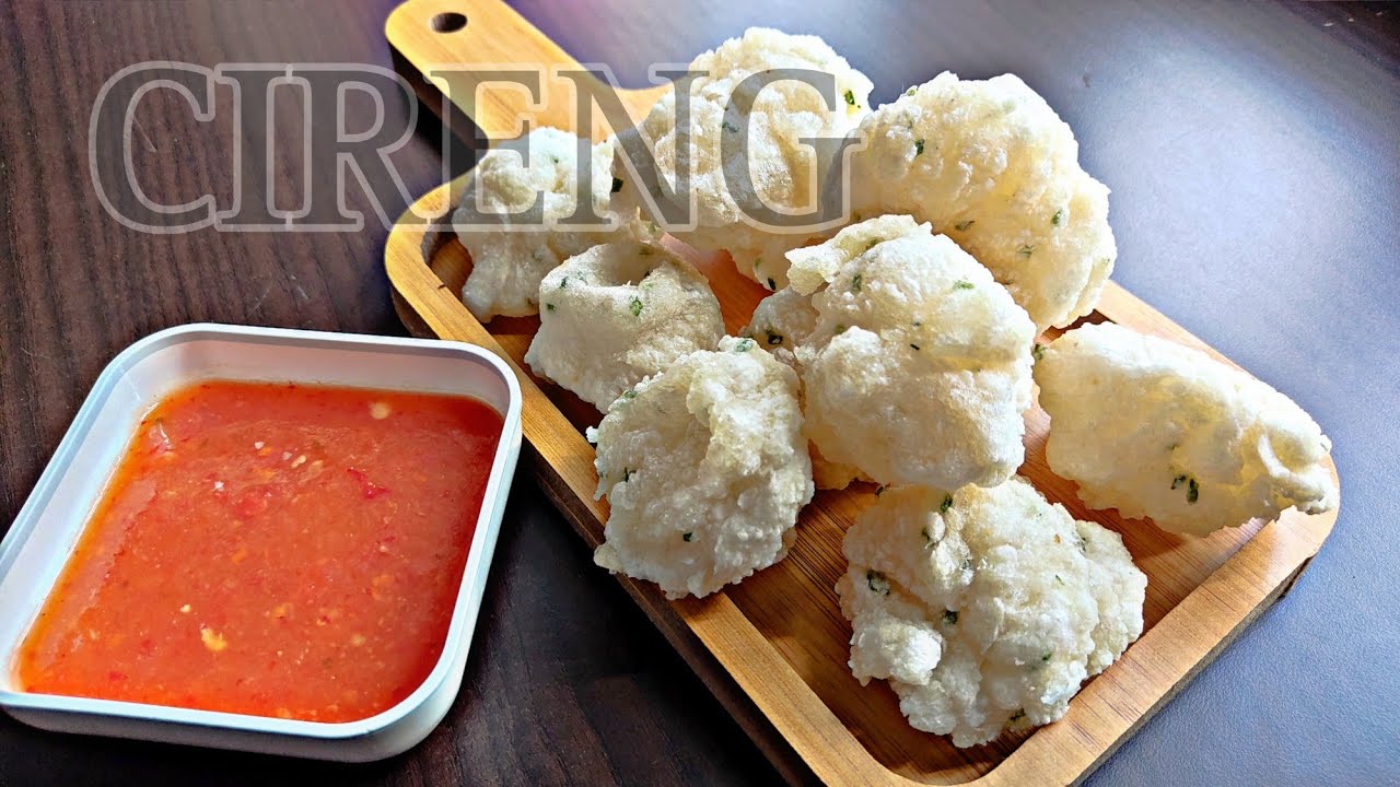 Resepi cireng crispy || Super enak!! | Fried Tapioca Starch || Love ...