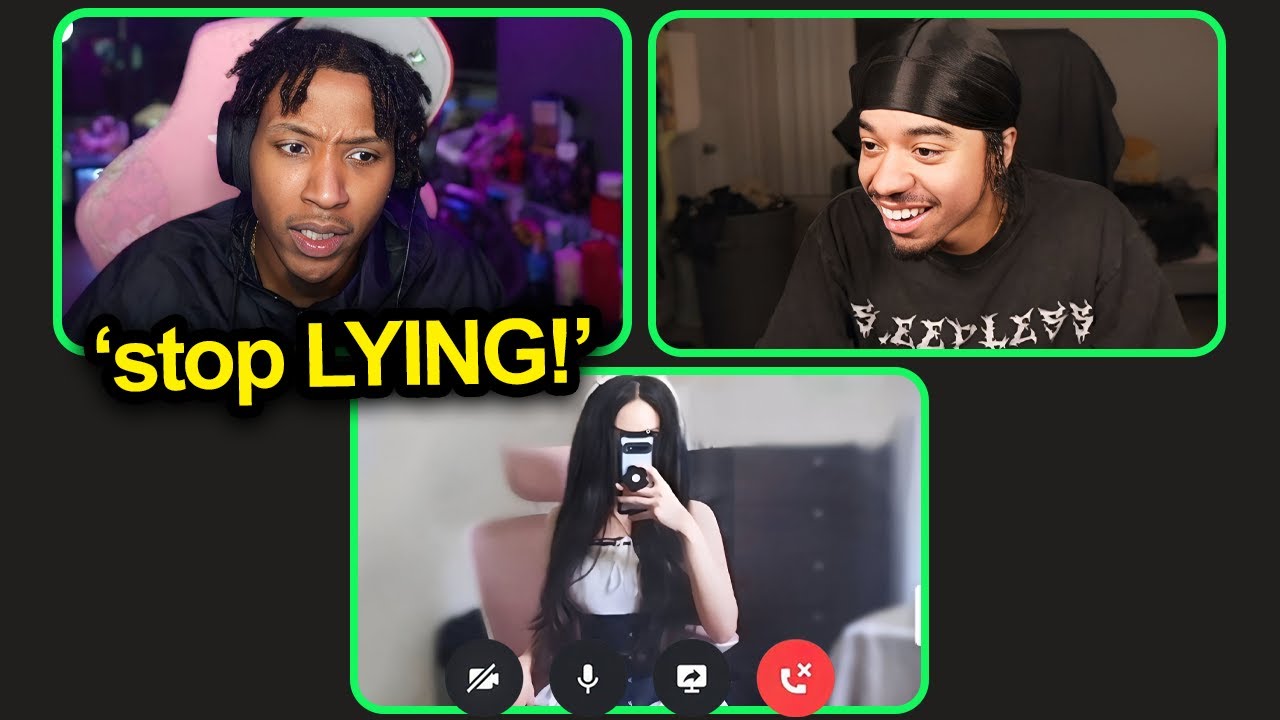 Silky PRESSES E-Girl For Lying About Him.. - YouTube
