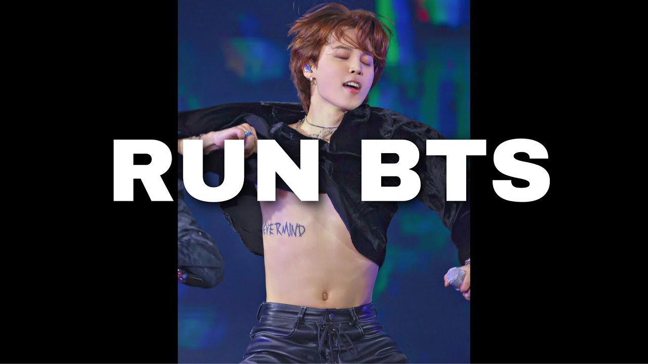 Jimin RUN BTS FANCAM. İyi geceler - YouTube