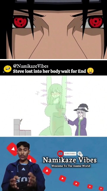 Steve's love (part-2) 🥵 #steve #namikazevibes #shorts - YouTube