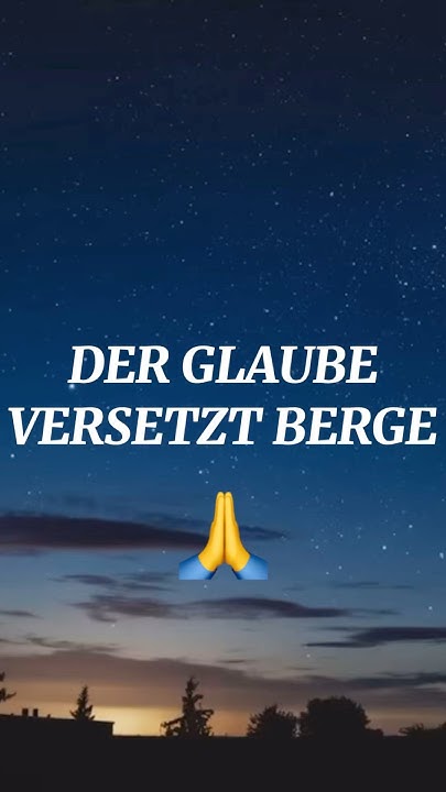 Warum dein Glaube stärker ist als du denkst? - YouTube