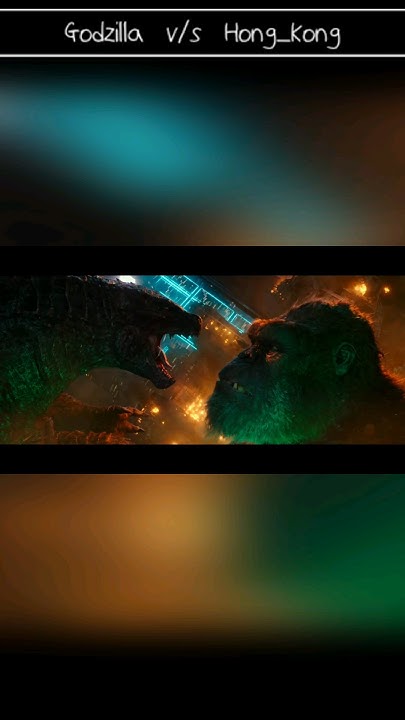 Godzilla v/s Hong_Kong Battle Scene Godzilla Step On King Movie Clip HD. #shorts - YouTube