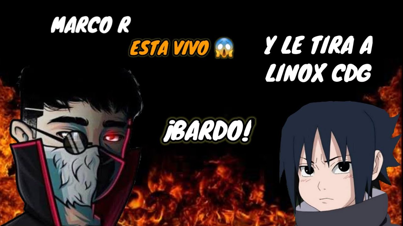 MARCO R CONFIRMA ESTAR VIVO 😱 Y SE PICA CON LINOX - YouTube