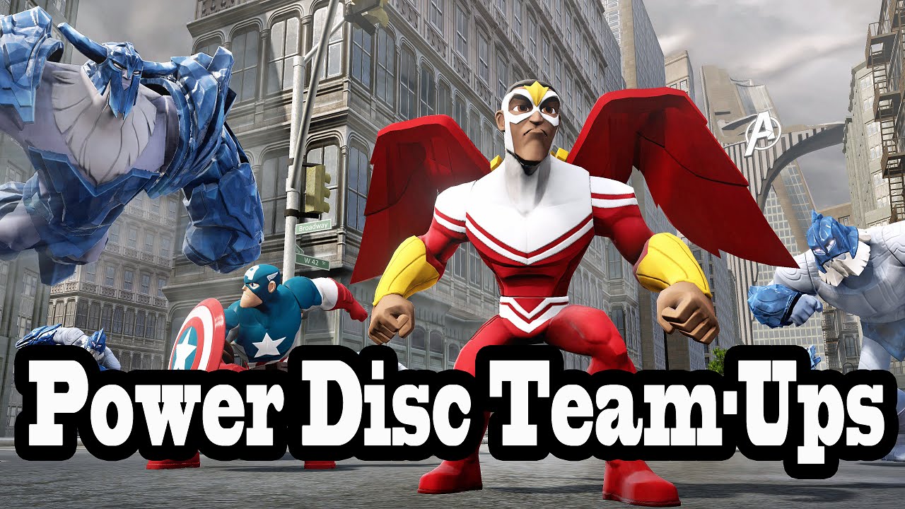 Disney Infinity 2.0: Marvel Super Heroes Marvel Team-Up Power Discs ...