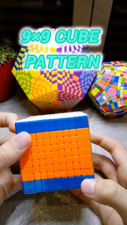 Epic 9×9 Rubik's Cube pattern #cubing #shorts #pattern - YouTube