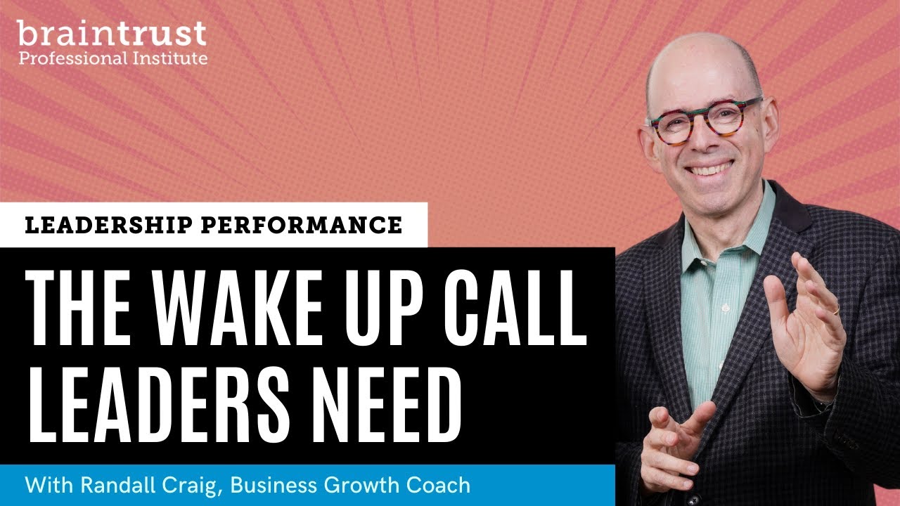 Driving Your Leadership Performance: The wake up call leaders need ...