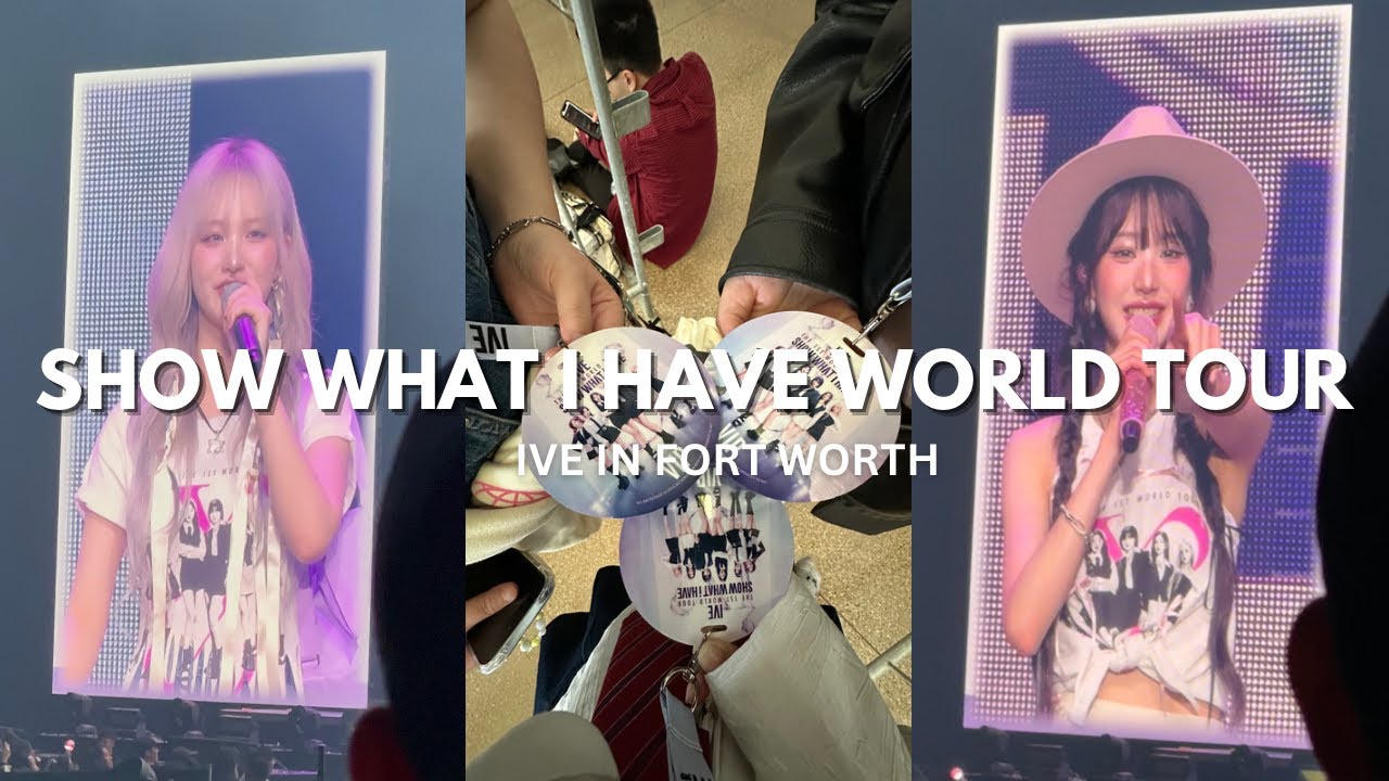 [concert vlog] IVE SHOW WHAT I HAVE 🌟 part one, vip soundcheck, 4K ...
