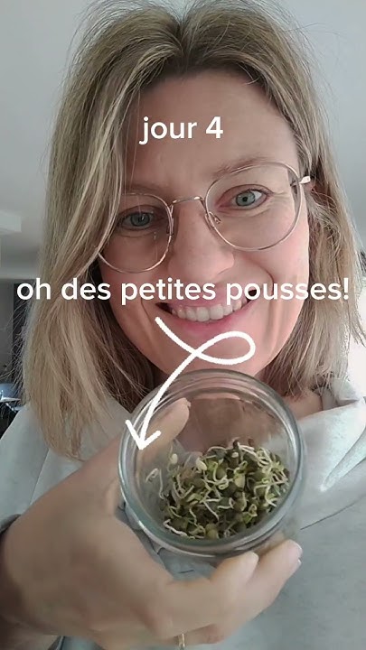 Comment faire des graines germées chez soi en 6 jours - tuto facile - YouTube