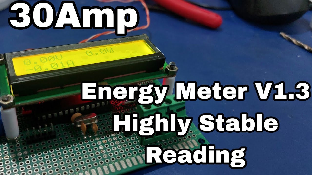 Stable Energy Meter with Over Voltage, Over Power, Over Current ...