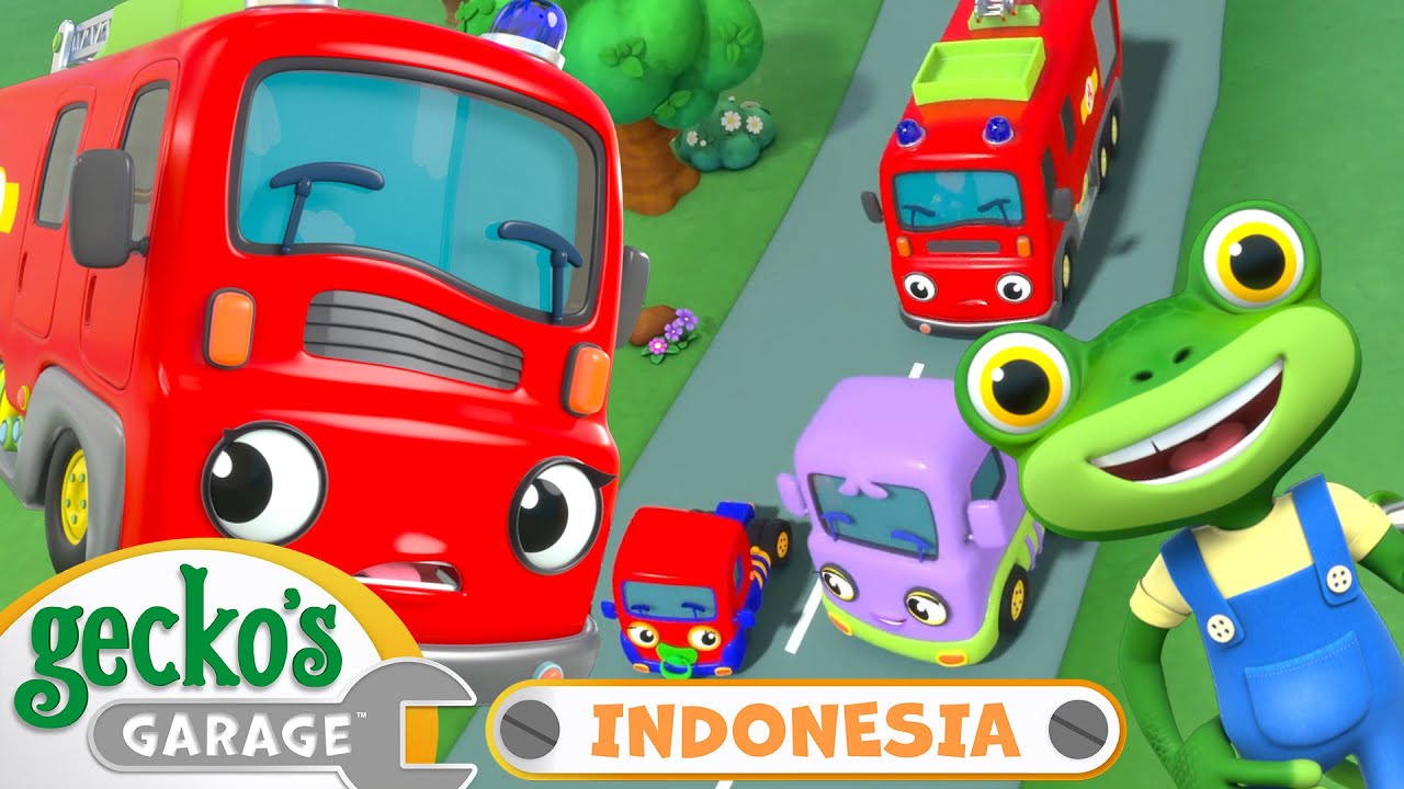 Sirene Super Fiona Si Damkar | Garasi Gecko | Kartun Populer Anak-Anak ...