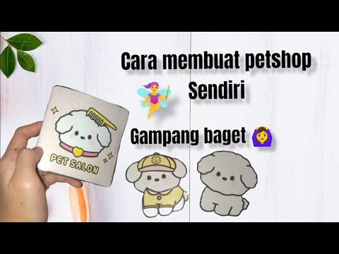 cara membuat mainan pet salon gampang baget - YouTube