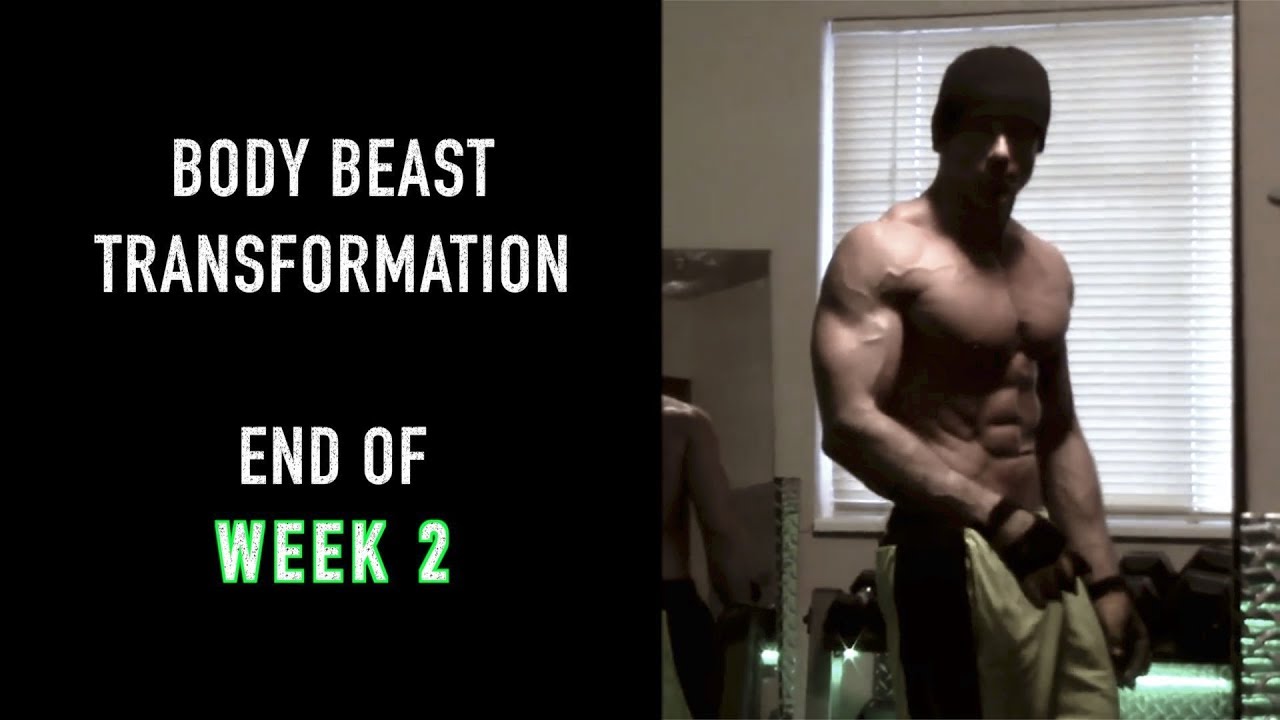 BODY BEAST | End of WEEK 2 - YouTube
