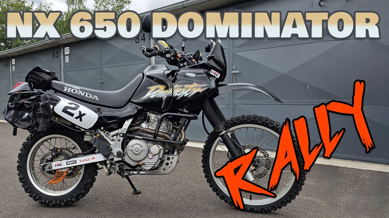 ️ Honda NX 650 Dominator Custom Rally Project - YouTube