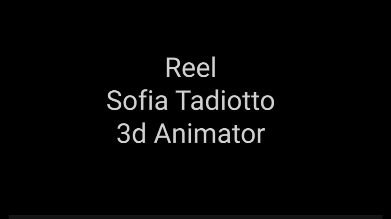 Reel Sofia Tadiotto - YouTube