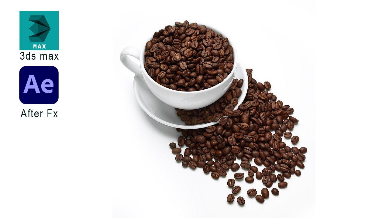 Create Coffee beans 3D Animation - Tutorial - YouTube