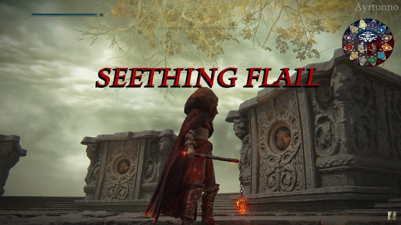 ELDEN RING - Convergence Mod Weapon Showcase - Seething Flail - YouTube