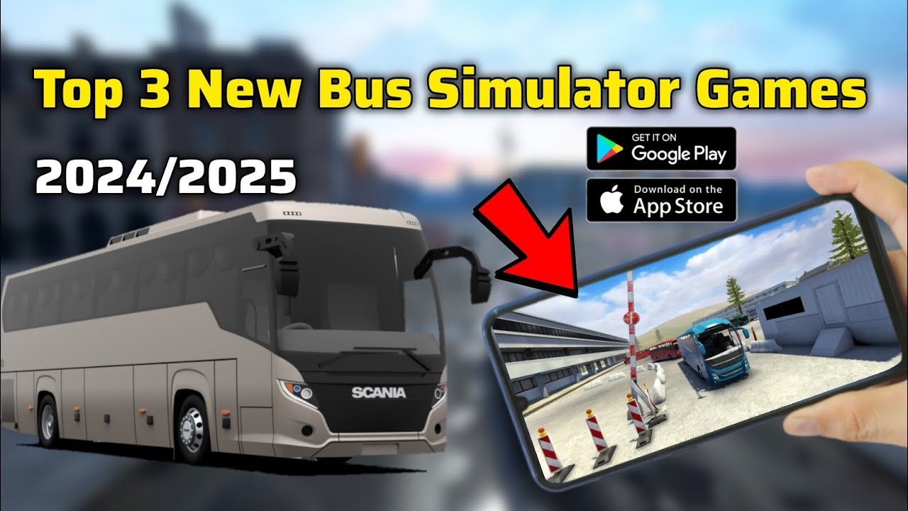 "Top 3 Most Immersive Bus Simulator Games for Android & iOS in 2024! 🚍🔥 ...