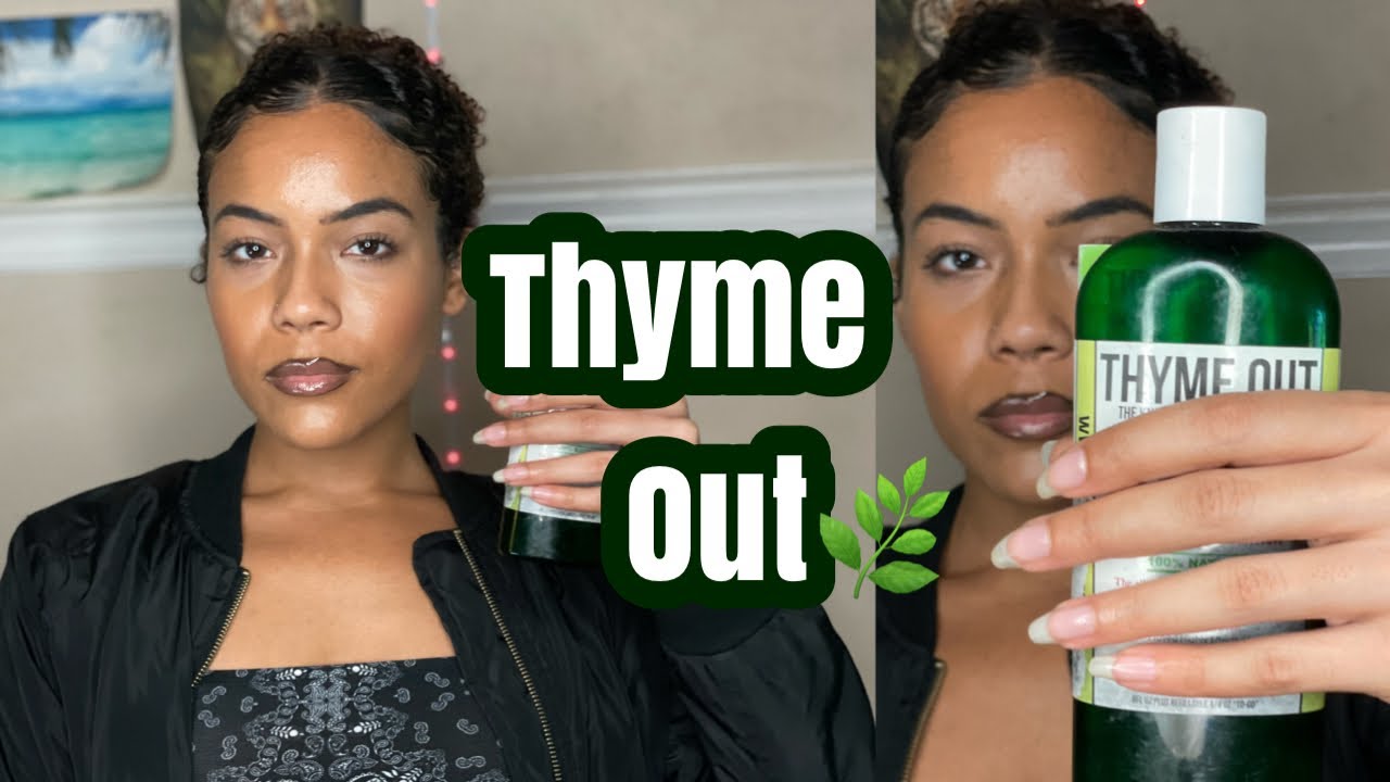 THYME Out Natural Skin Inflammation Treatment🌿🧝🏽‍♀️| Acne | Rashes| Bug ...