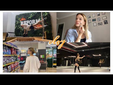 Vlog | Dans Antrenmanı, Tırnak Randevusu, Reformer Pilates, Market Alışverişi ve Bolca Saçmalık🫠💃