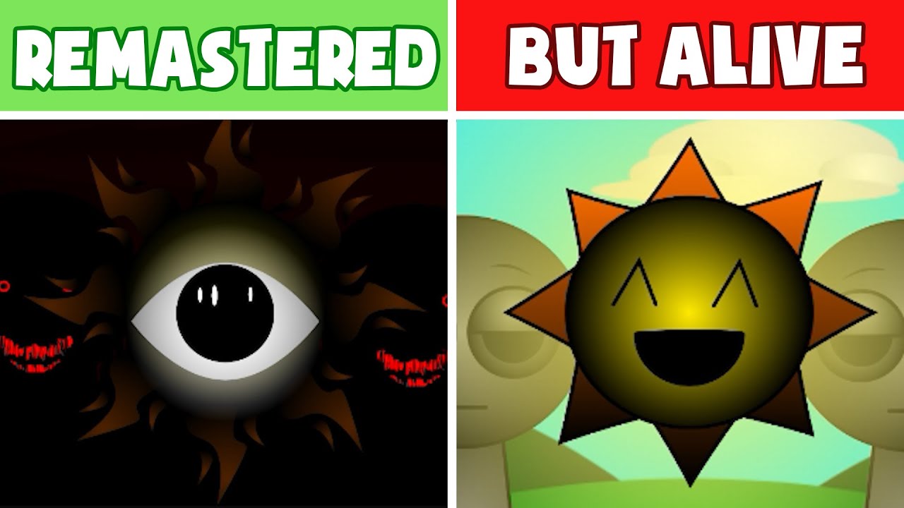 Incredibox : Sprunki PHASE 3 REMASTERED Vs. Remastered But ALL ALIVE | Special Version | (NEW ...