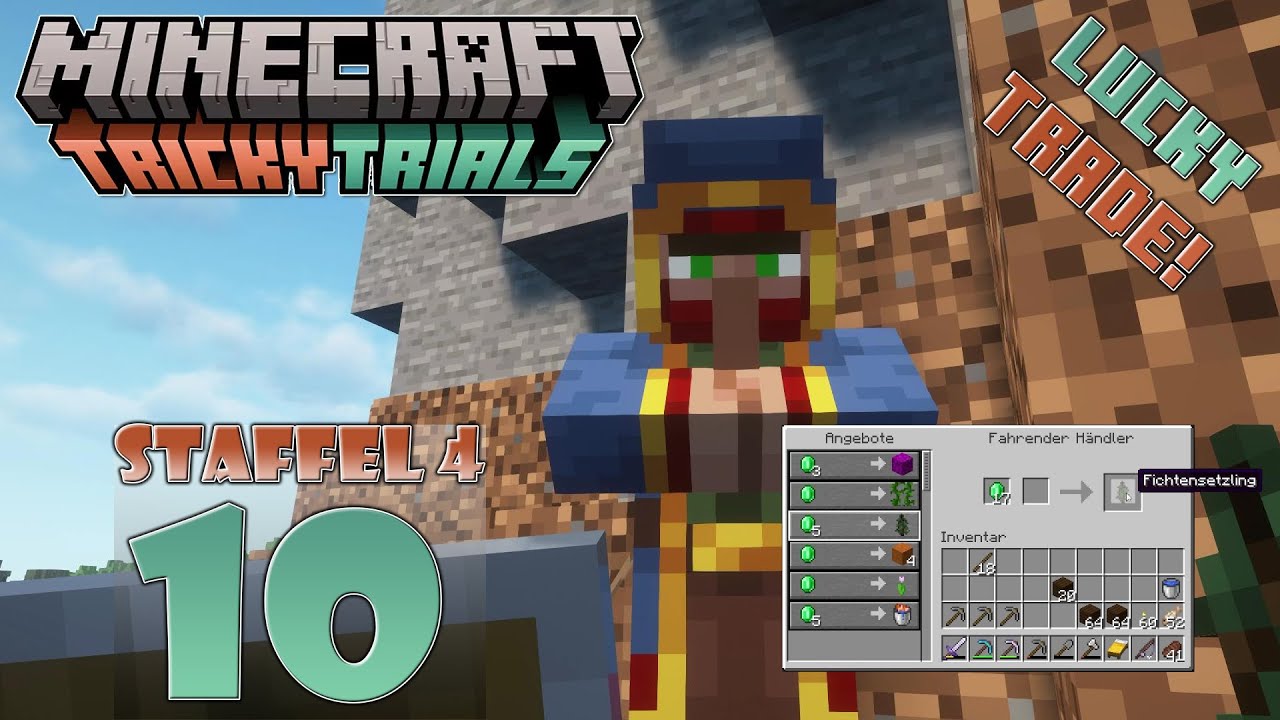 Minecraft Java 1.21 S4E10 - Lucky Trade! - Let's Play Minecraft Java deutsch - YouTube