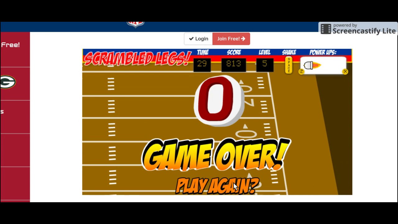 Me Playing Scrambled Legs Part 1 - YouTube
