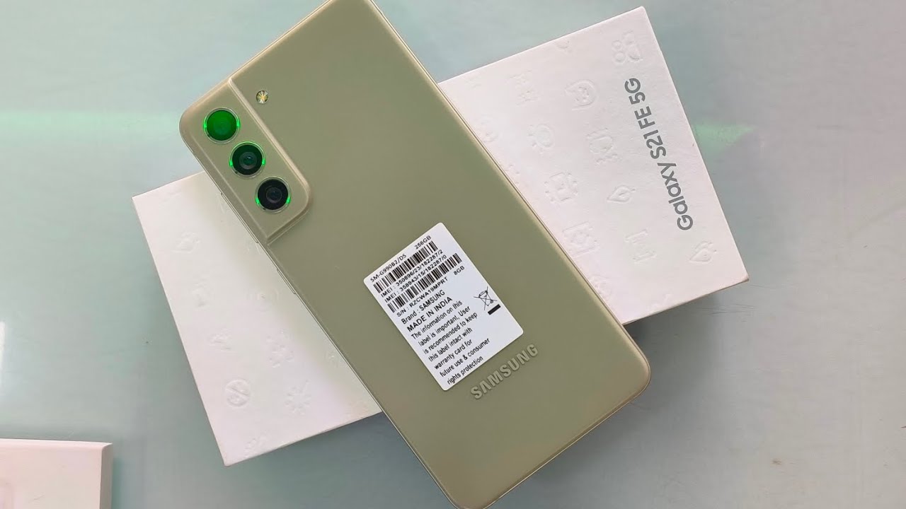 SAMSUNG GALAXY S21FE 5G UNBOXING 🔥 - YouTube
