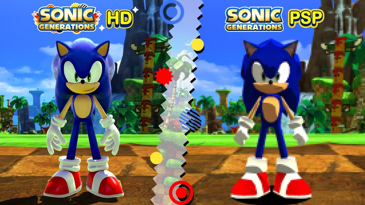 If Sonic Generations was on PSP - YouTube