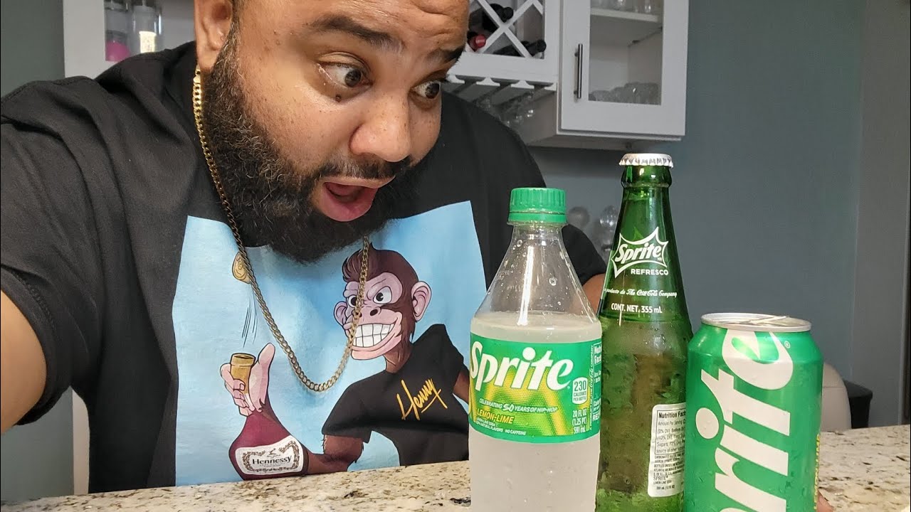 Which Sprite taste the Best? CAN PLASTIC or GLASS #Sprite #jakefever ...