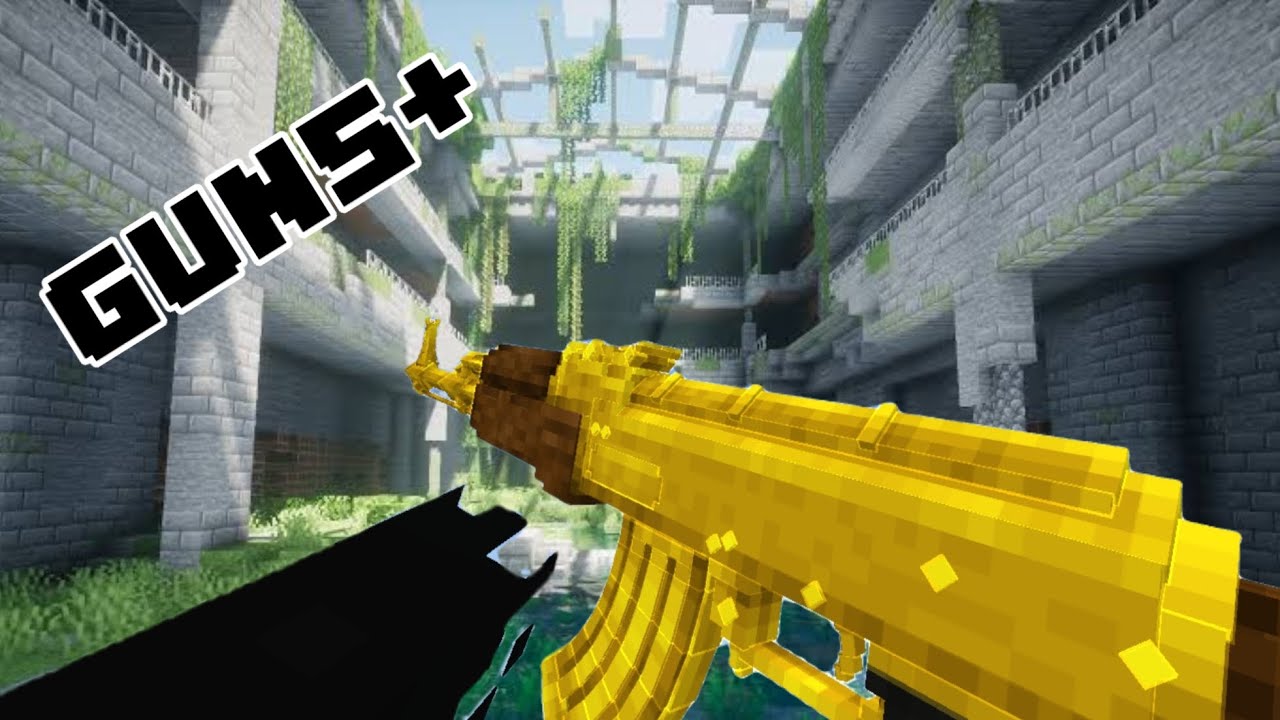 3D Guns Mod Minecraft Bedrock || Addon - Minecraft Pe Mod Showcase3D ...