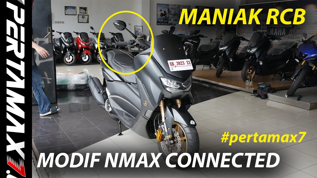 Kala OB Deta Jogja Pecinta RCB 🤩 Modifikasi Yamaha NMAX 155 Terbaru ...