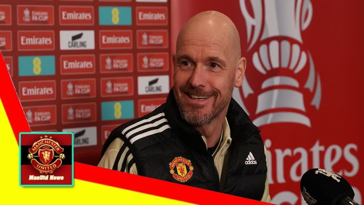 Erik ten Hag press conference LIVE Man United FA Cup final updates ...