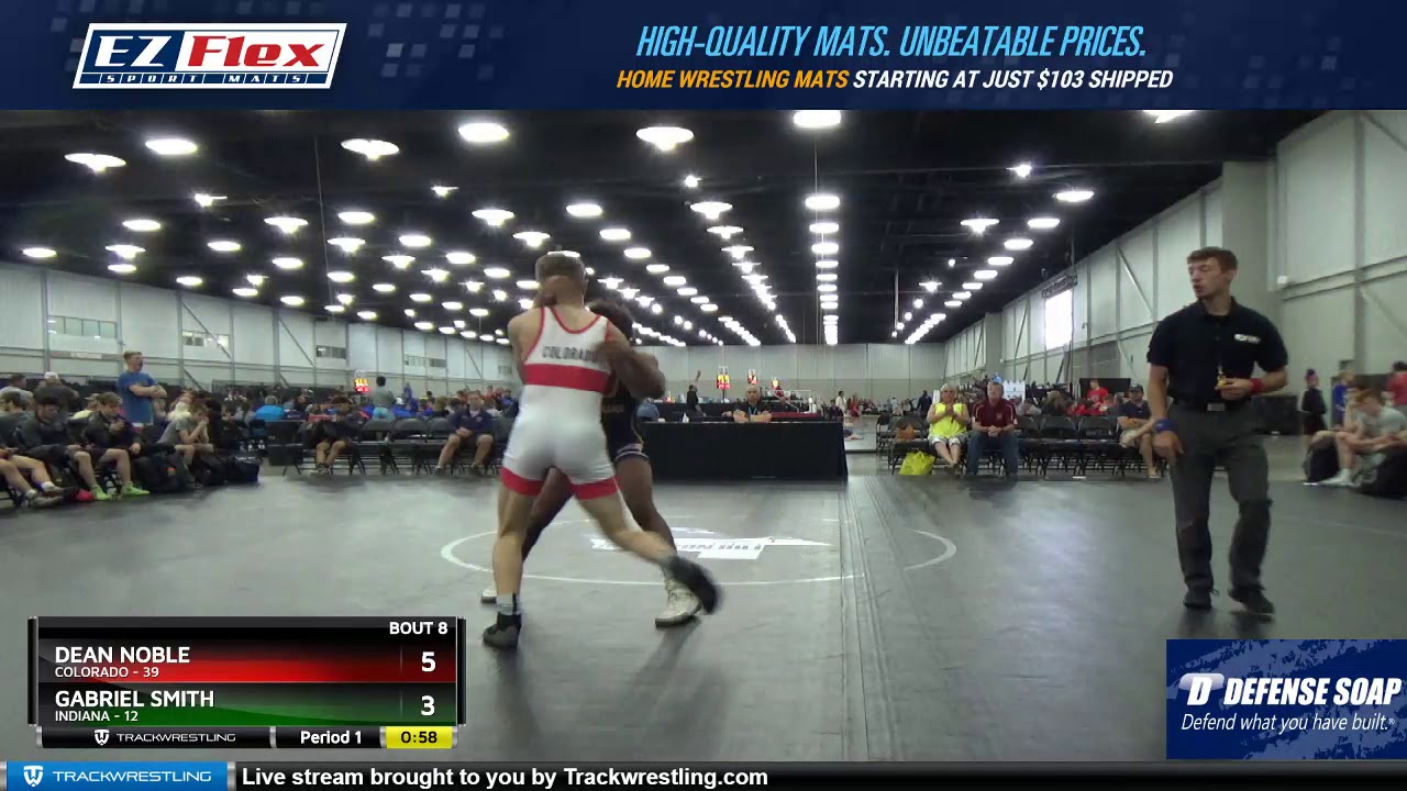 Mat 6 138 Dean Noble Colorado Vs Gabriel Smith Indiana - YouTube
