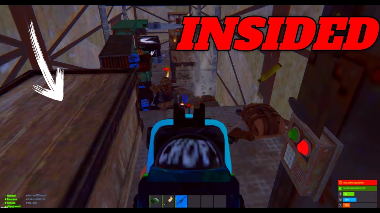 GETTING INSIDED FOR THE 10,000th TIME - Rust - YouTube